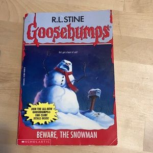 Goosebumps | Toys | Original Goosebumps Beware The Snowman Book | Poshmark
